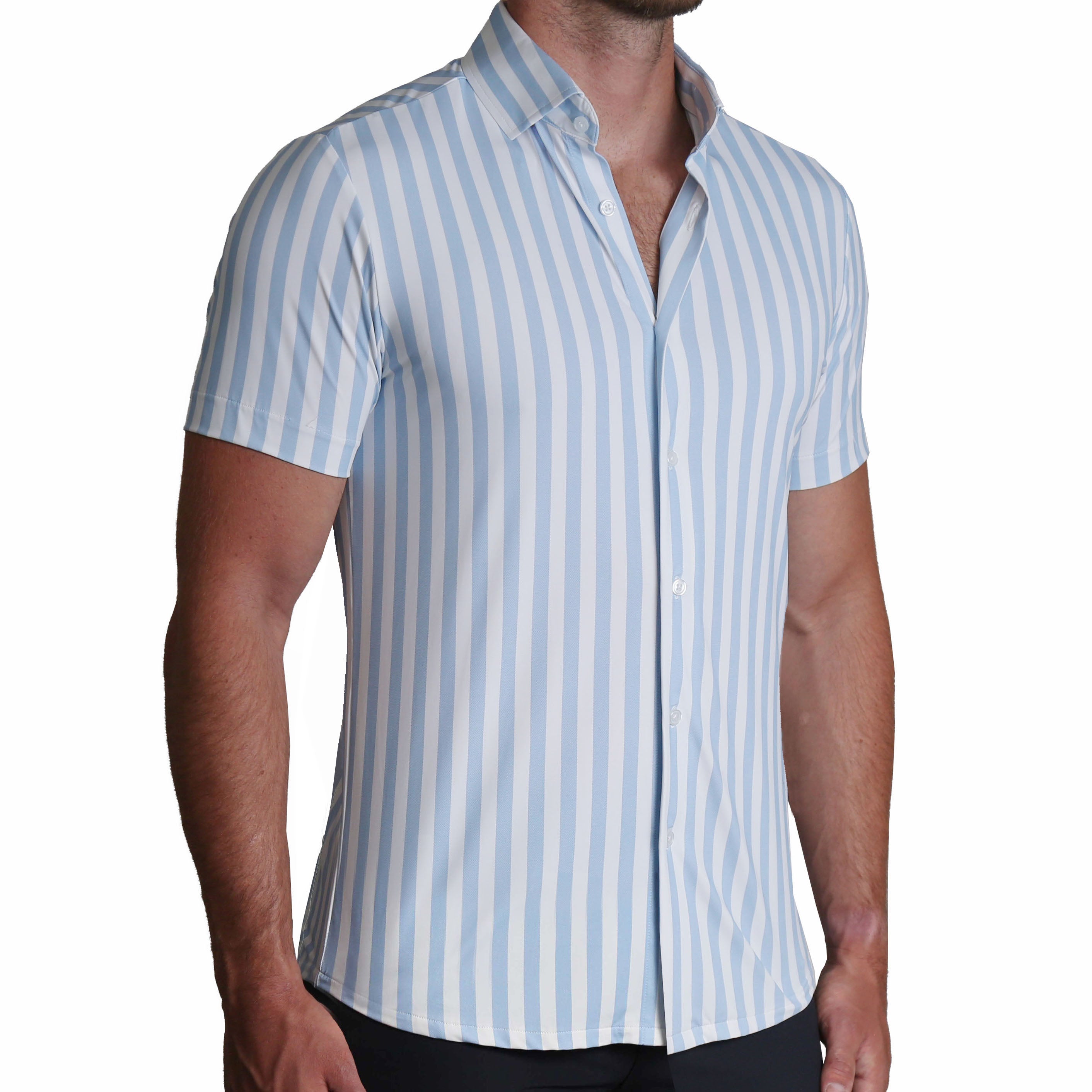"The Greyson" Light Blue & White Striped - State and Liberty Clothing ...