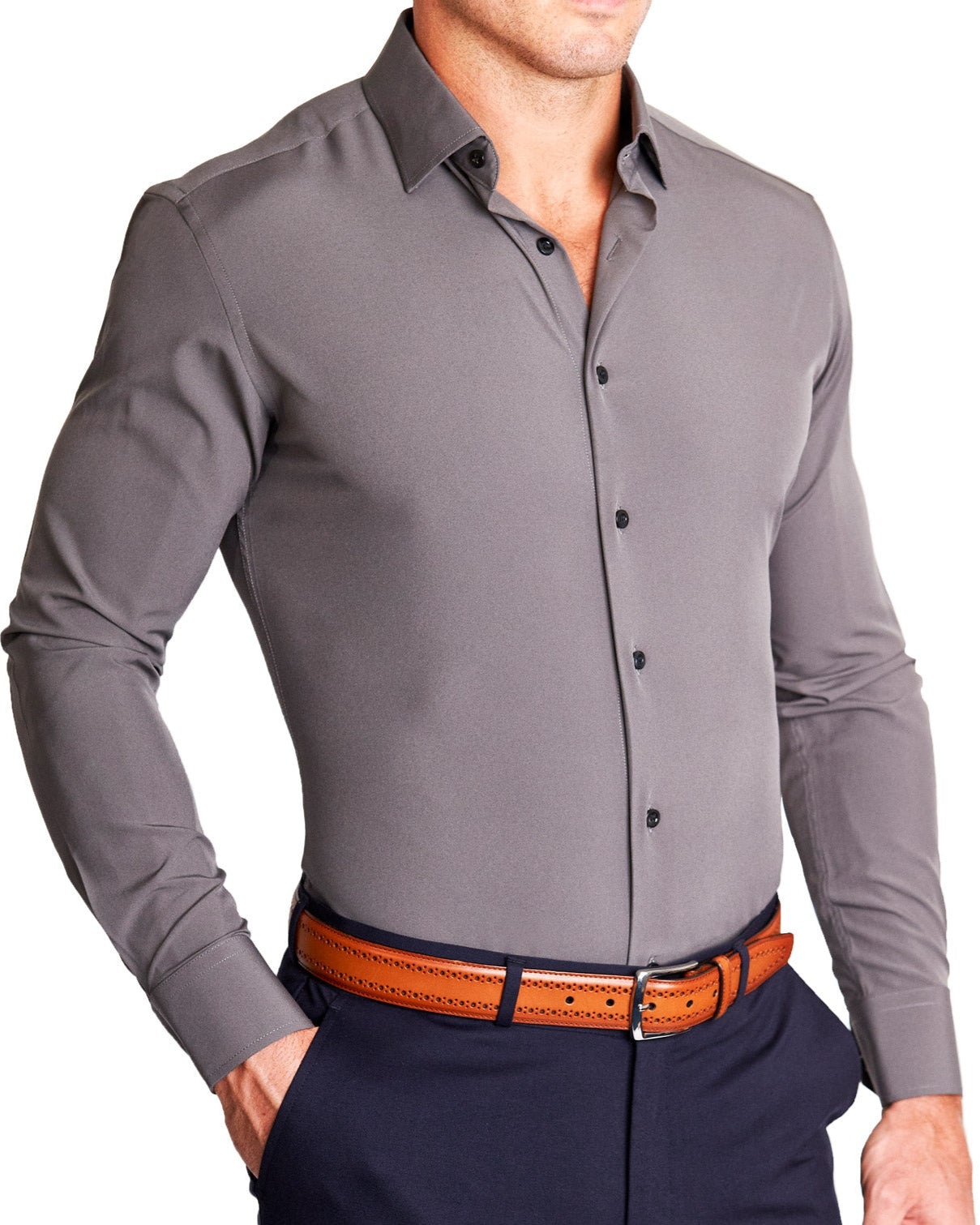 "The Wayne" Solid Grey