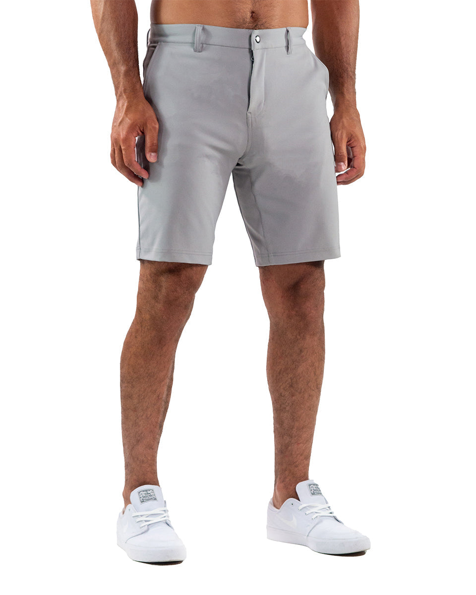 Athletic Fit Shorts - Light Grey